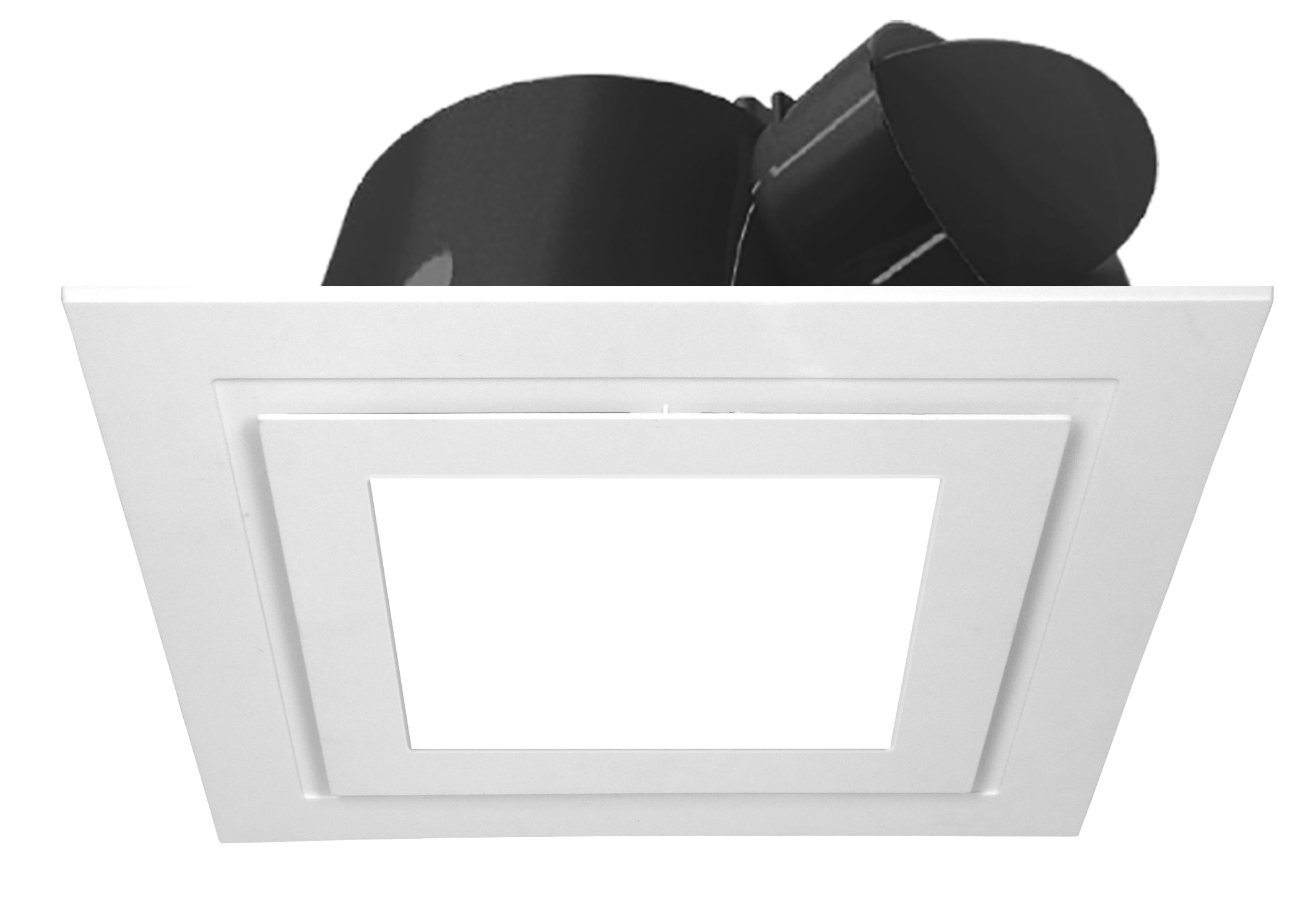 Fan - White Square LED – Manrose